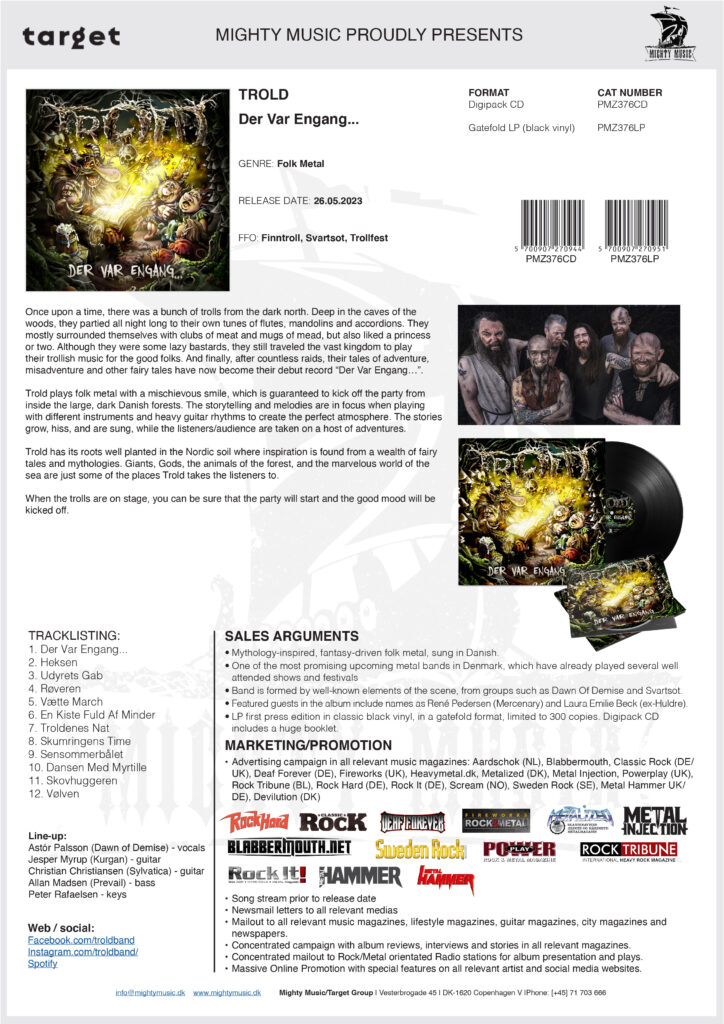 Trold – Der Var Engang – Mighty Music